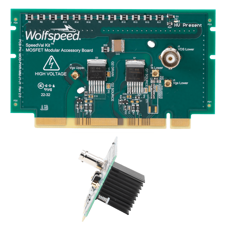 SpeedVal™ Kit Power Daughter Cards 263-7 Package | Wolfspeed